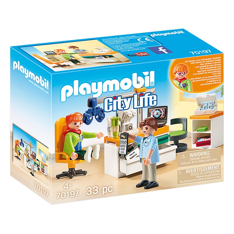 Playmobil City Life Oftalmolog set