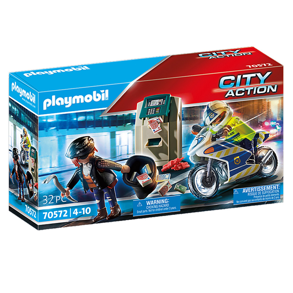 Playmobil City Action Potera za pljačkašem banke