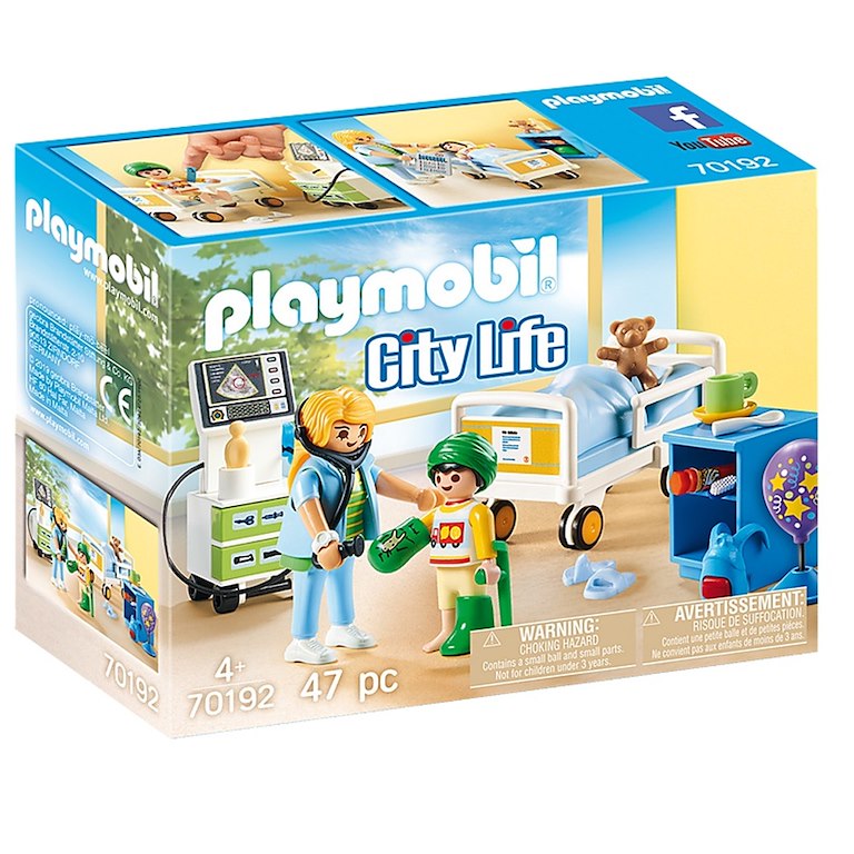 Playmobil City Life Dečija bolnička soba