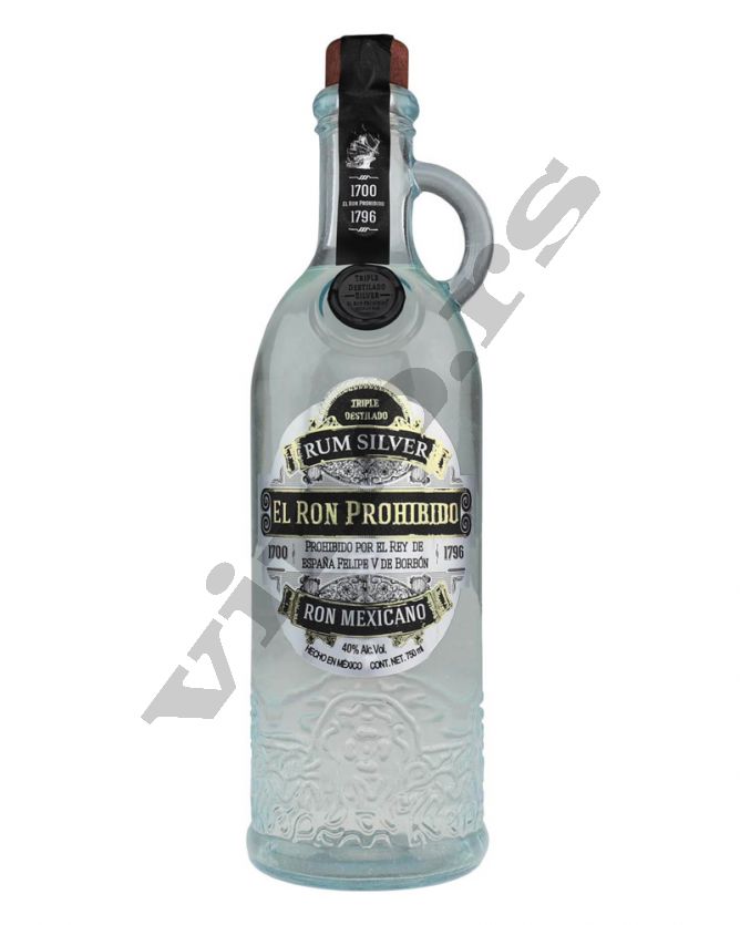 El Ron Prohibido Silver Mexican Rum