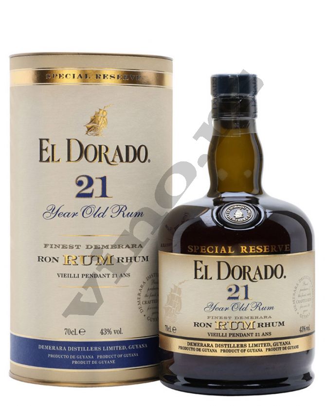 El Dorado 21 year old Rum