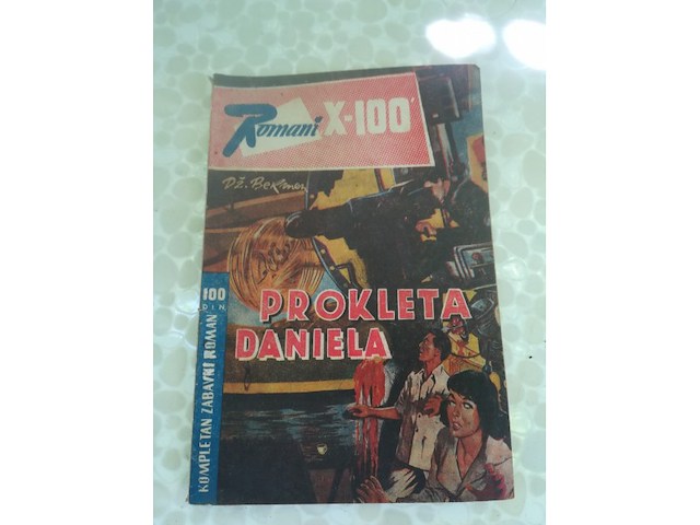 Strip X-100 br.45 - Prokleta Daniela (Stara serija)