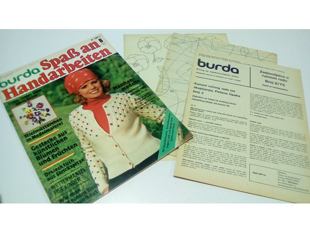 BURDA Spaß an Handarbeiten 8/1975.