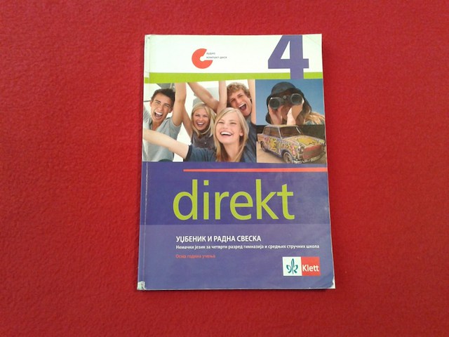 Direkt 4 (nemački jezik za 4. razred gimnazija)