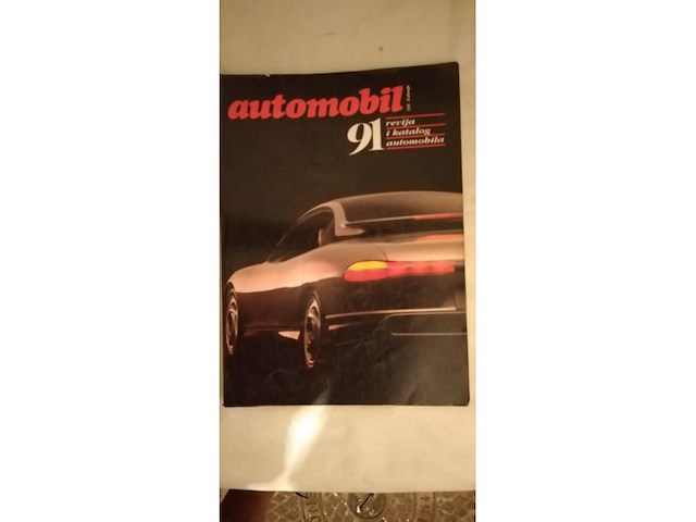 Autokatalog Automobil 1990,1991 i 1993 . god.Cena za ko