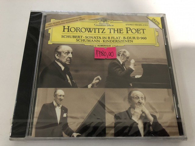 Horowitz, Schubert, Schumann – Horowitz • The Poet