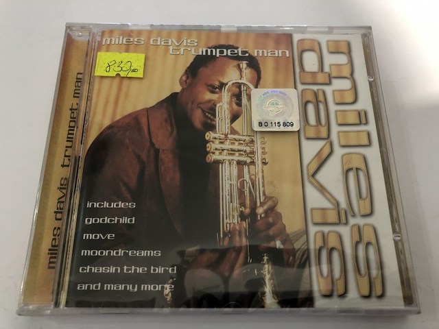 Trumpet Man (Album) album cover  Miles Davis – Trumpet