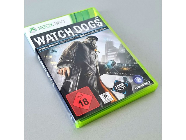 Watch Dogs Special Edition 2xDVD XBOX360