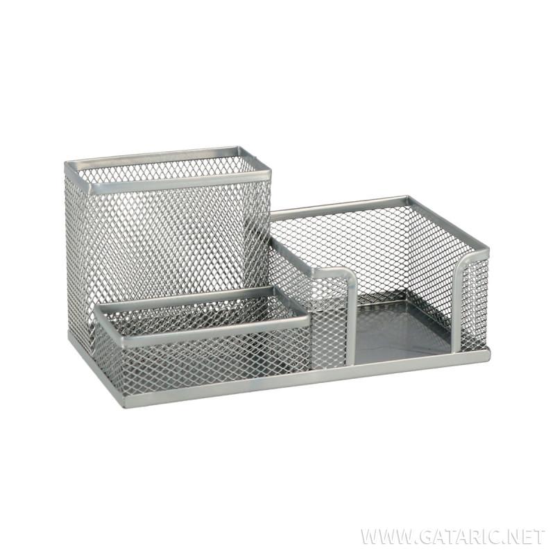 Stoni Organizer Metal 3/1, 205x103x98mm, Srebrni