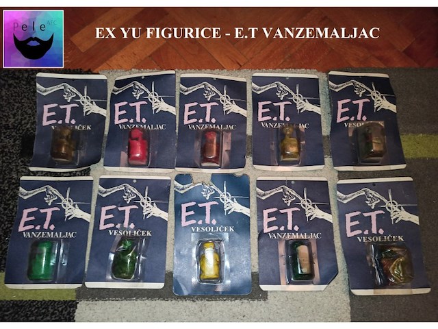 EX YU figurice - E.T vanzemaljac 10kom - TOP PONUDA