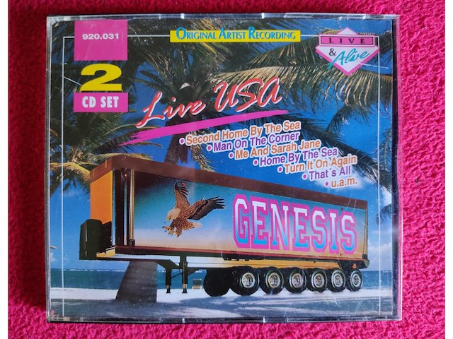 Genesis – Live USA - 2CD
