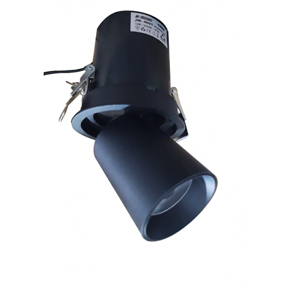 Spot led svetiljka JM-4601 12W 3000K crna 200332