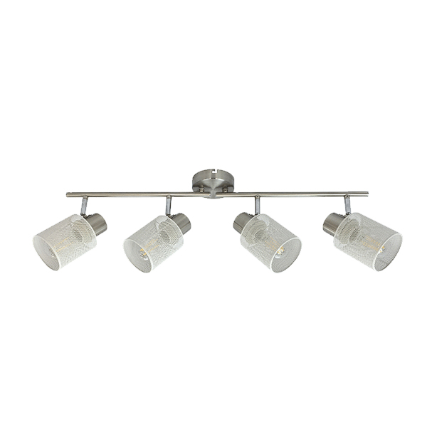 Spot svetiljka Yoli 4XE27 Satin Nickel Elmark 955YOLI4/SN