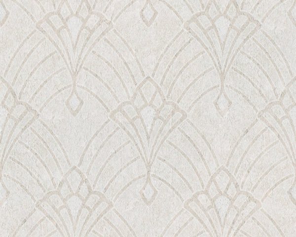 Livingwalls Wallpaper «Baroque, Beige, Cream, Yellow» 380943