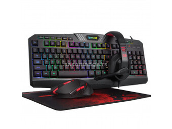4 in 1 Combo S101-BA-2 Keyboard, Mouse, Headset &amp; Mouse Pad *I