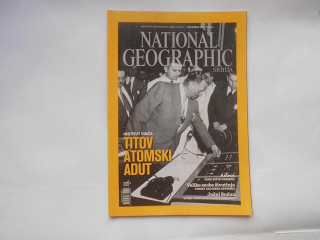 National geographic Srbija br.49 nov10. Institut Vinča