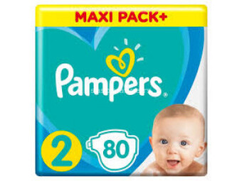 PAMPERS ACT JPM 2 (80) + WIPES 2x12kom&nbsp;