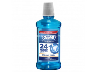 ORAL B tečnost za ispiranje usta rinse 500 ML pro exp strong teeth