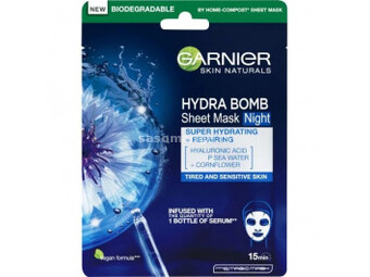 GARNIER SKIN NATURALS HYDRA BOMB TISSUE NOĆNA MASKA ZA LICE 32 G 1003004773