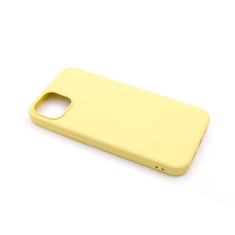 TPU MATTE for iPhone 13 6.1" (žuta)