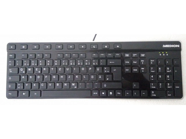 MEDION K28 Slim USB Tastatura DE