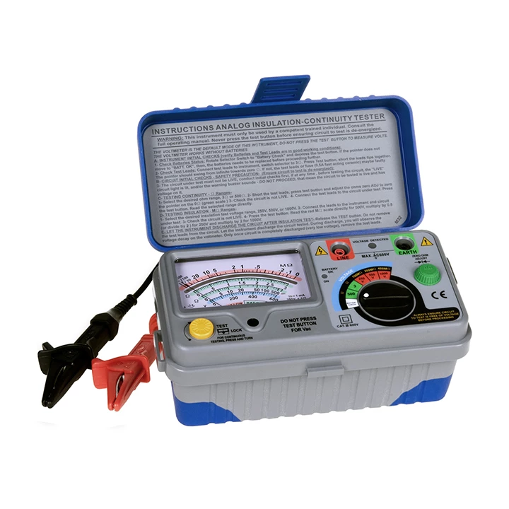 Tester izolacije PeakTech 2675 1000V, analogni