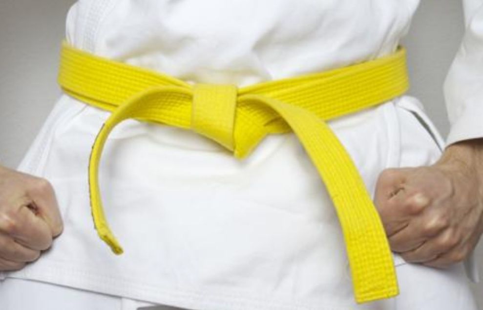 Žuti pojas za karate dzudo aikido tekwondo 500 din, 2.8m dužine
