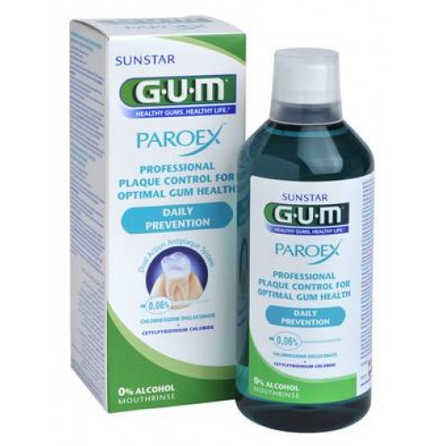 GUM Paroex® vodica za usta 0.06%CHX + 0,05%CPC 500ml