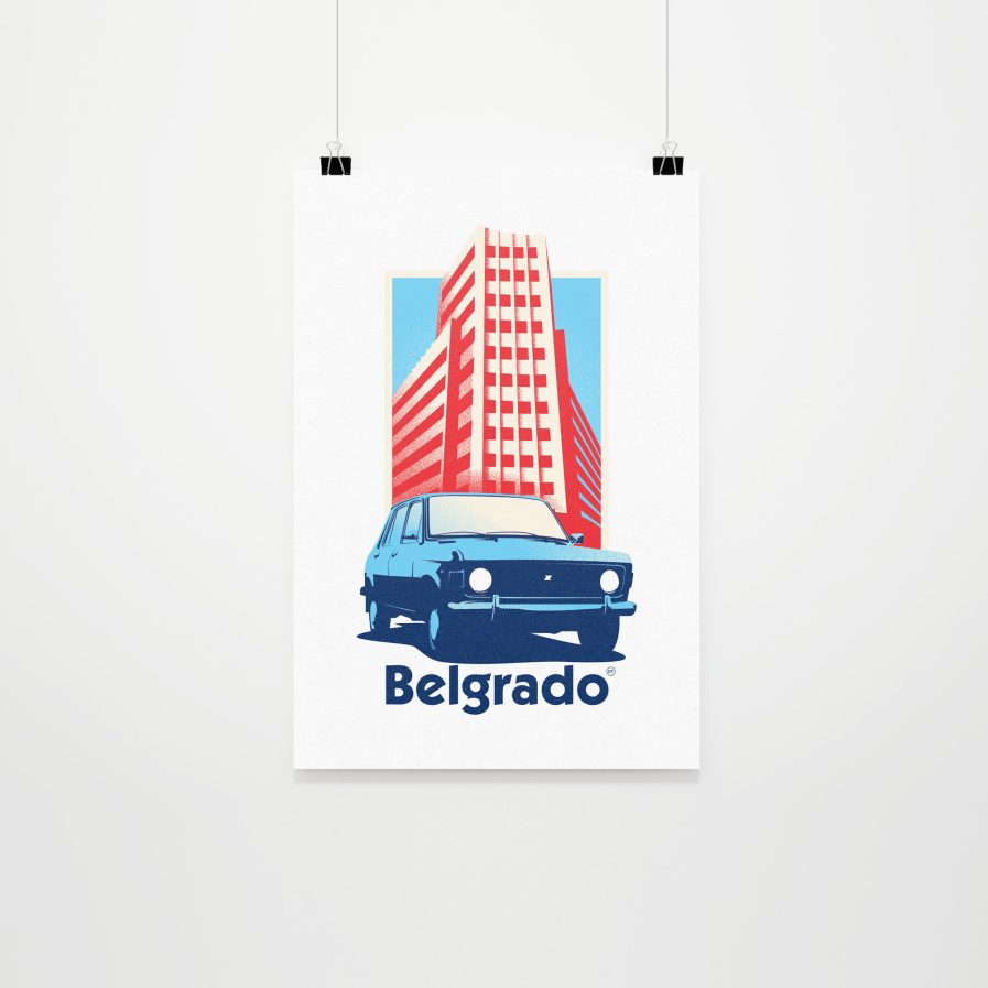 BGD Belgrado, poster
