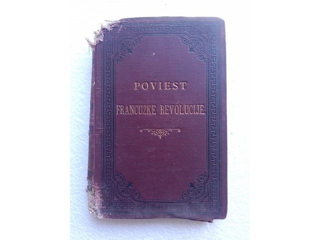 POVIEST FRANCUZKE REVOLUCIJE- F.M.A.MIGNET