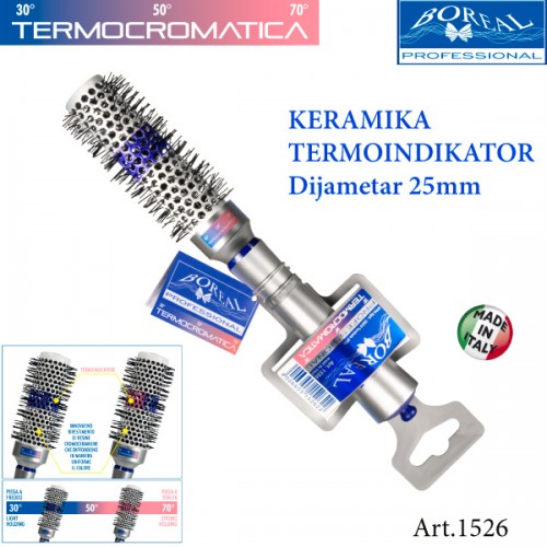 Termohromatic valjak četka za kosu diam. 25mm