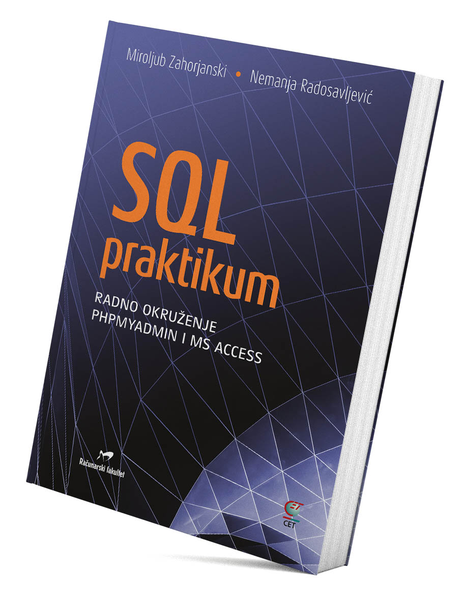 SQL praktikum – radno okruženje phpMyAdmin i MS Access