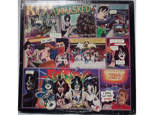 KISS  -  UNMASKED