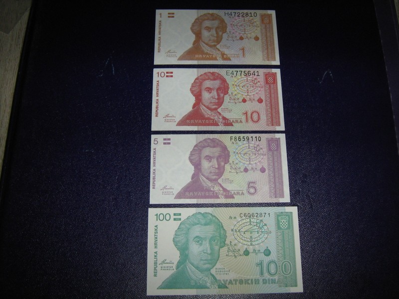 Lot hrvatskih dinara