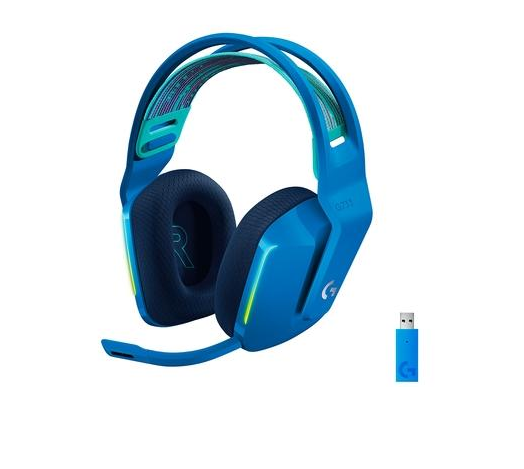 Logitech G733 Lightspeed Wireless RGB Gaming Headset, Blue