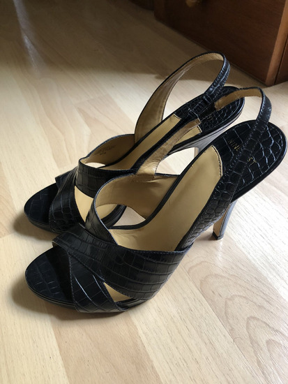 NINE WEST KOŽNE ELEGANTNE ŠTIKLE - KAO NOVE!