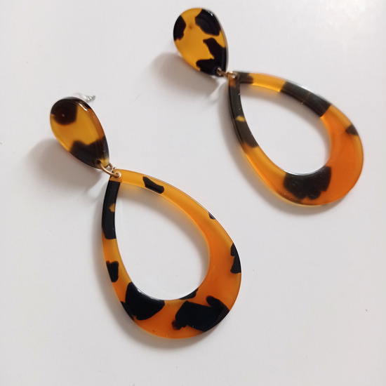 Leopard letnje minđuše