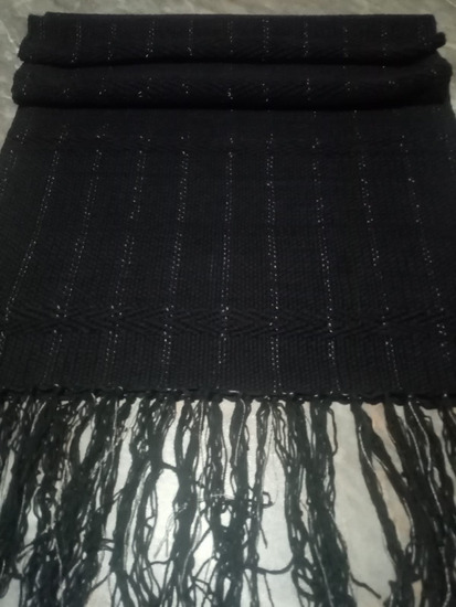 Nov šal ručno tkanje