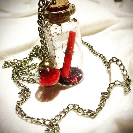 Unikatna ogrlica “Poruka u boci”