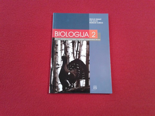 Biologija 2 (za 2. razred medicinske i veterinarske)