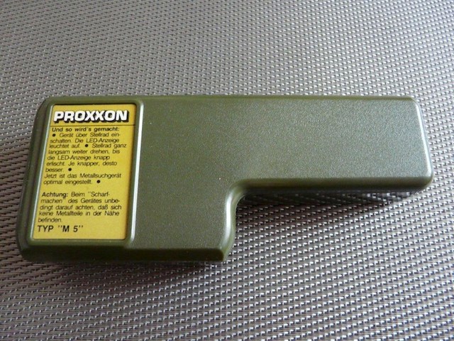 PROXXON M5 - ručni detektor metala