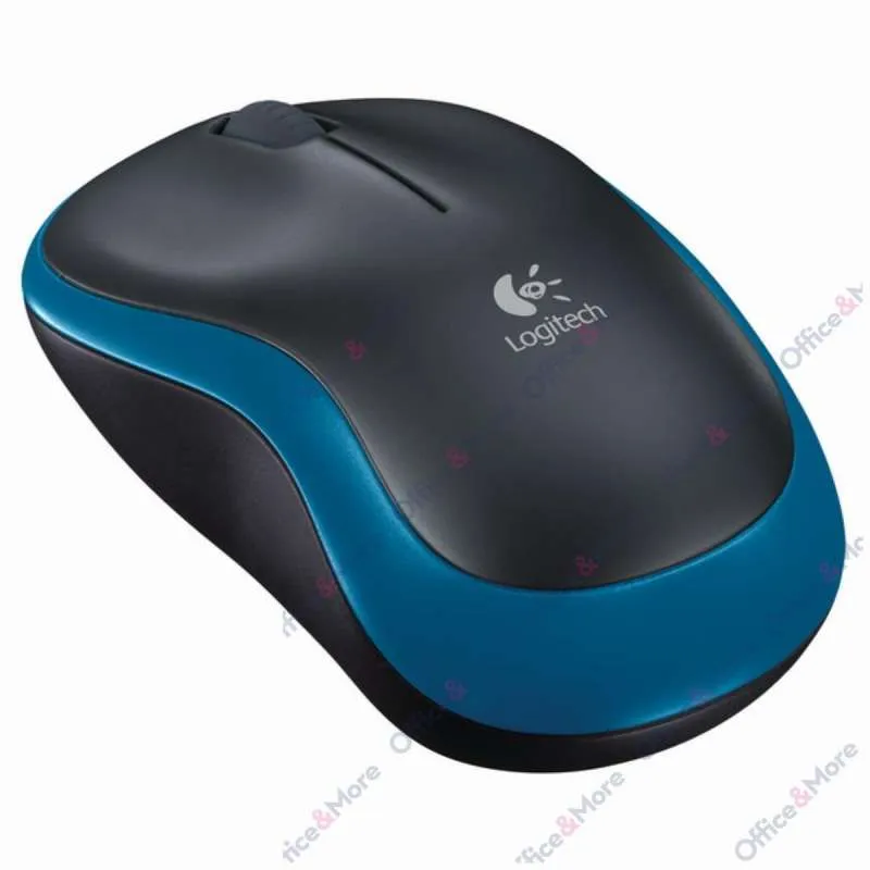 LOGITECH MIŠ BEŽIČNI OPT. M185 PLAVI