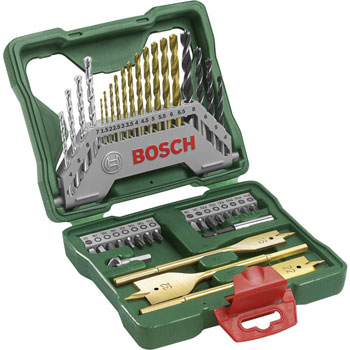 Bosch 40-delni X-Line Titanium set bitova i burgija sa ručnim zavrtačem 2607017334