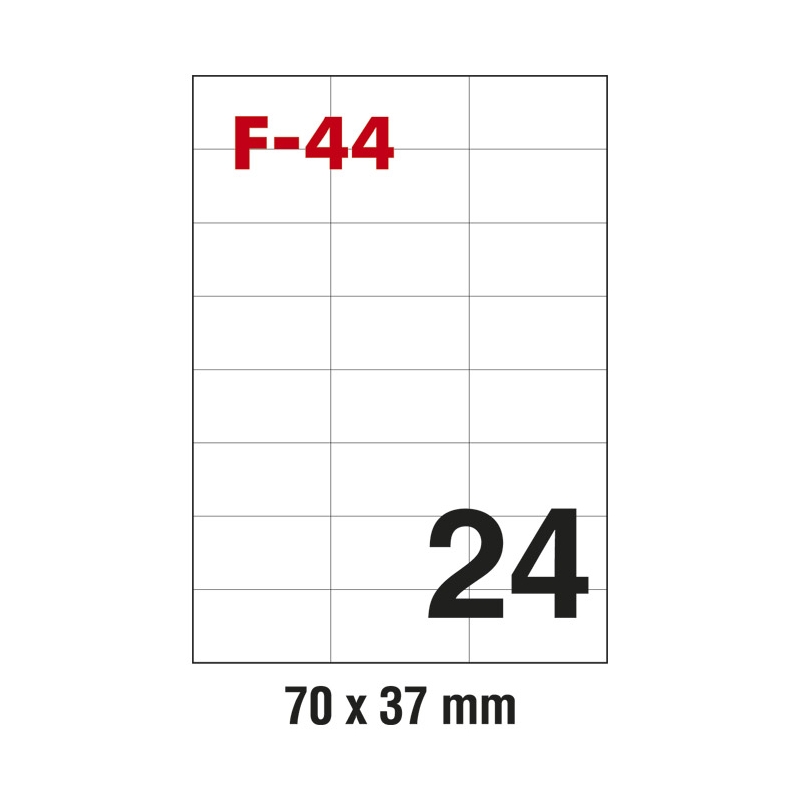 Etikete ILK 70x37mm pk100L Fornax F-44