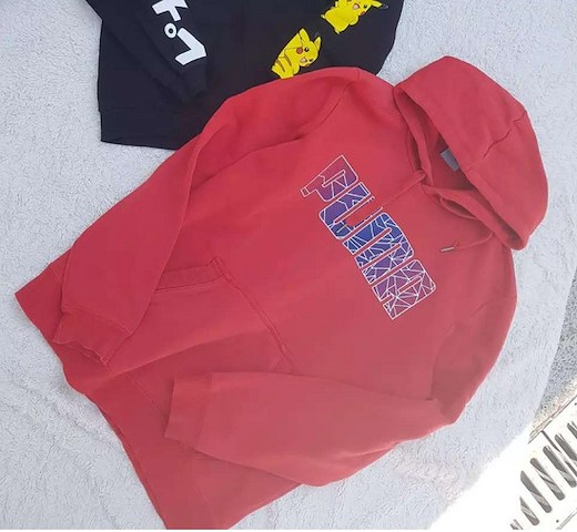 Original PUMA duks sa kapuljacom vem. M