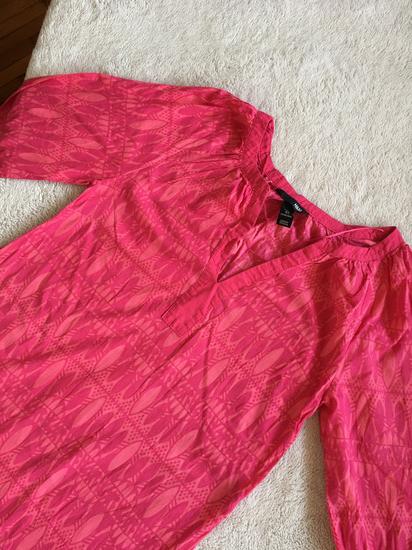 H&M pink haljina- tunika