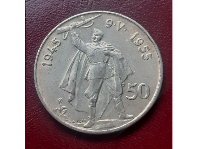 25 KORUN 1955 srebro