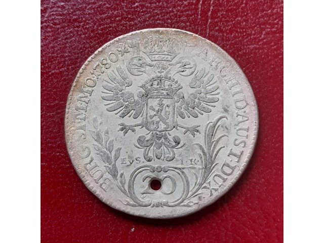 20 KROJCERA 1780 srebro