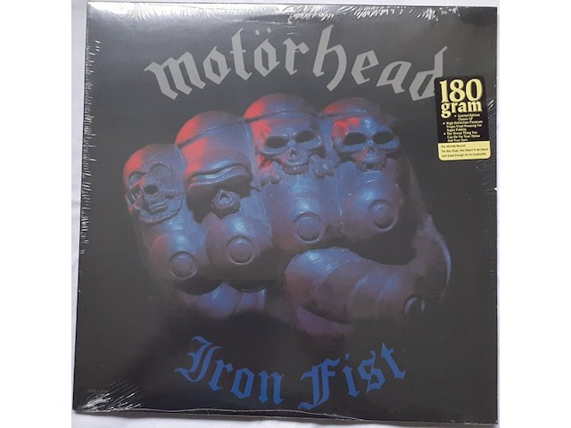 MOTORHEAD  -  IRON  FIST  ( Novo !!! )