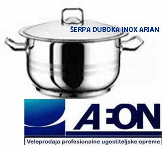 SERPA GASTRO 10L INOX ARIAN Fi28cm h18cm